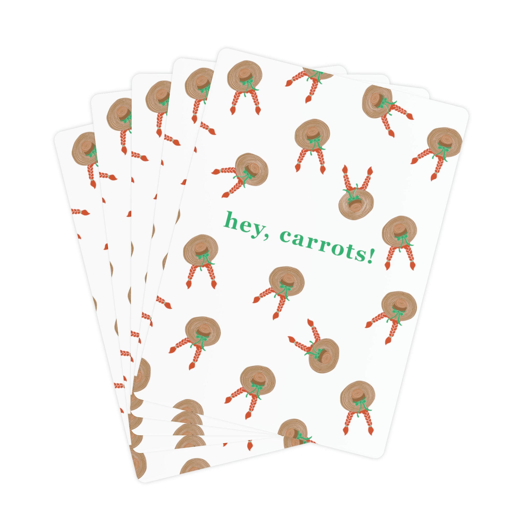 "Hey Carrots" Playing Cards – Shop At Sullivan